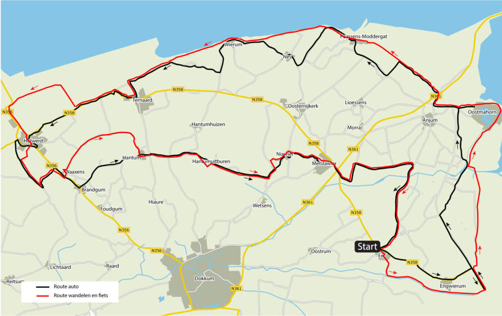 Verbindingsroute - Waddentour